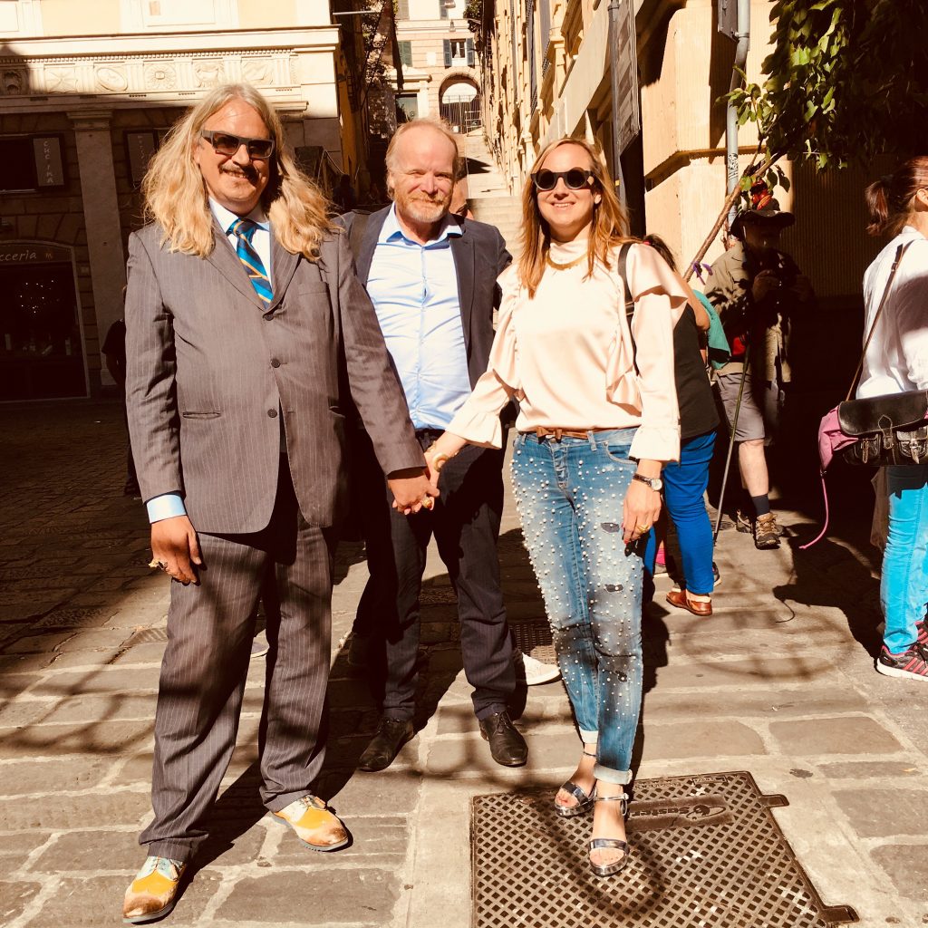 Ilja Leonard Pfeijffer als de man van Stella