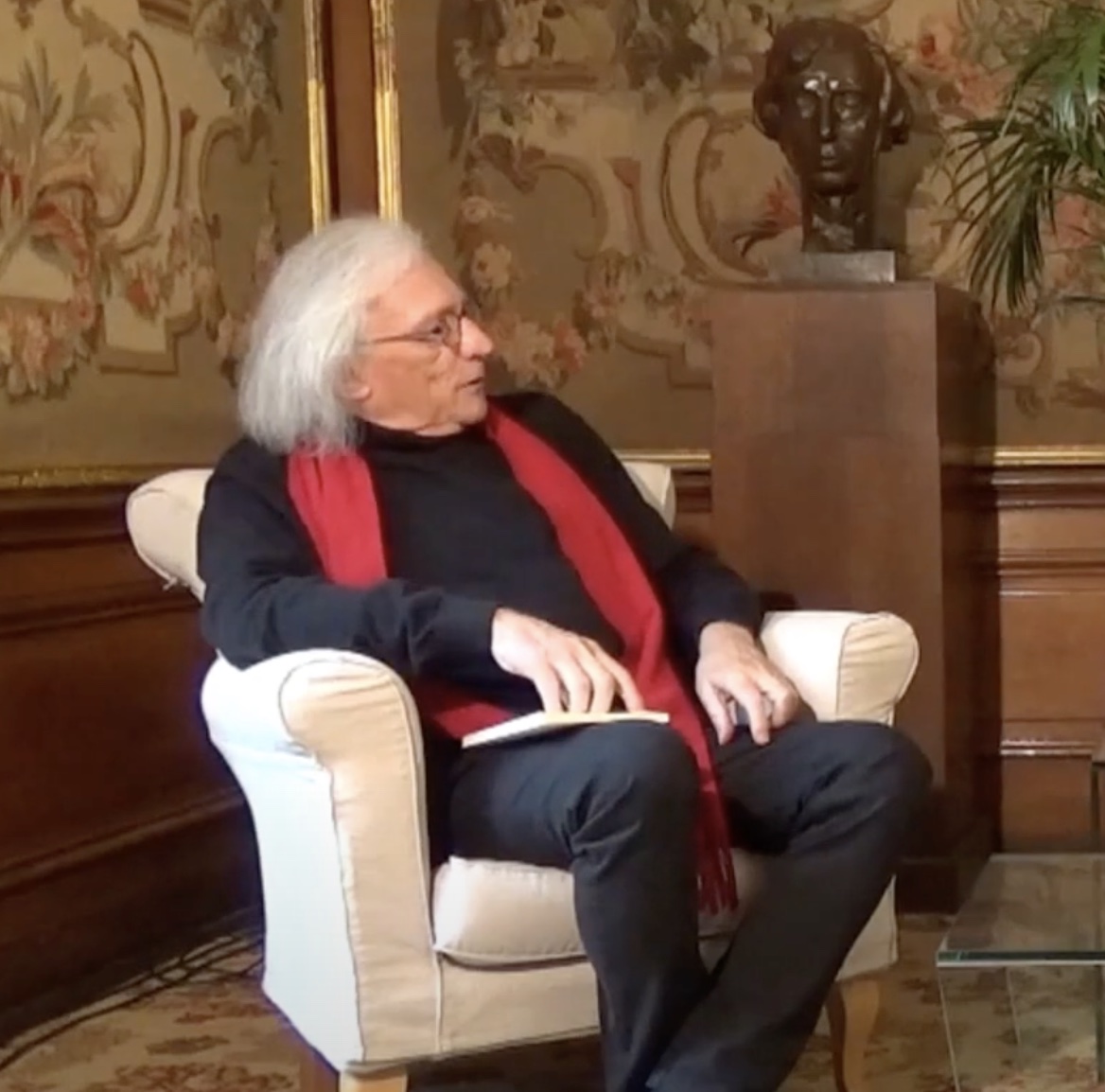 Literair salon met Patrick Lateur en Luc Devoldere