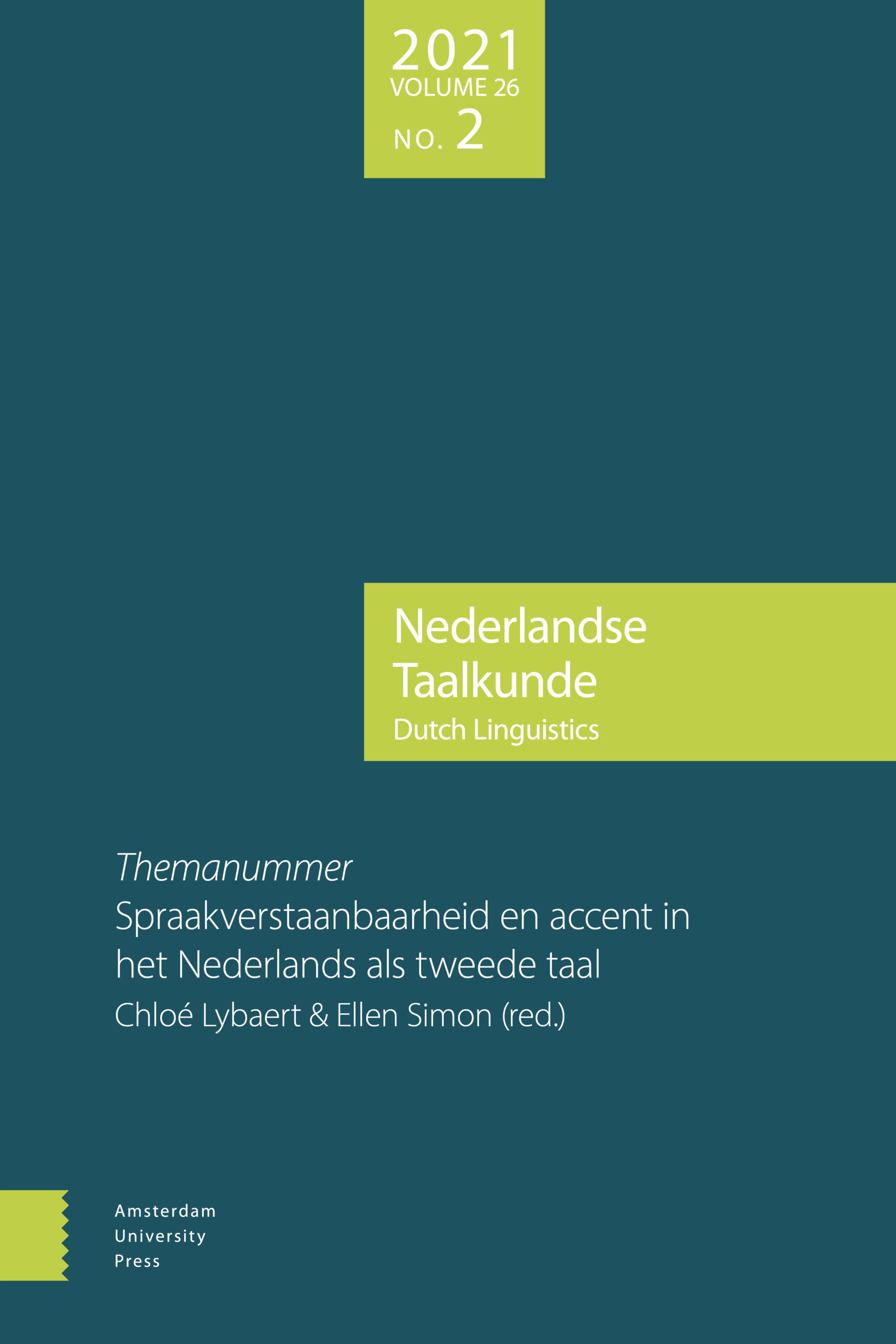 Spraakverstaanbaarheid en accent in het Nederlands als tweede taal