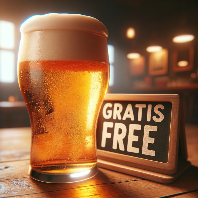 Een populaire uitdrukking in de Tweede Kamer: gratis bier